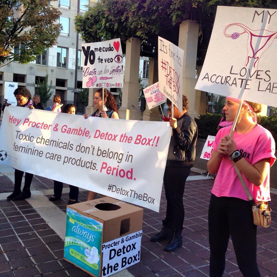 What's in your pad or tampon? - Rose Foundation
